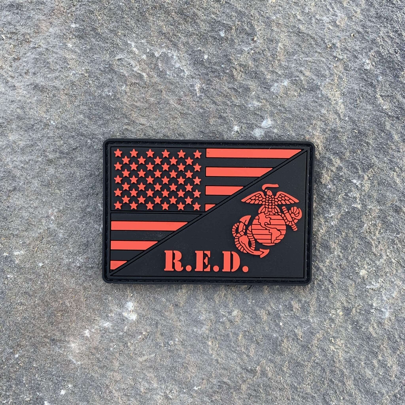 USMC R.E.D. Flag PVC Morale Patch | eBay