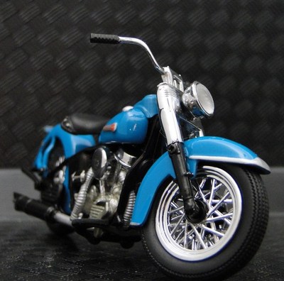 1940s Harley Davidson Motorcycle Model Easy Rod Custom Rider Touring ...