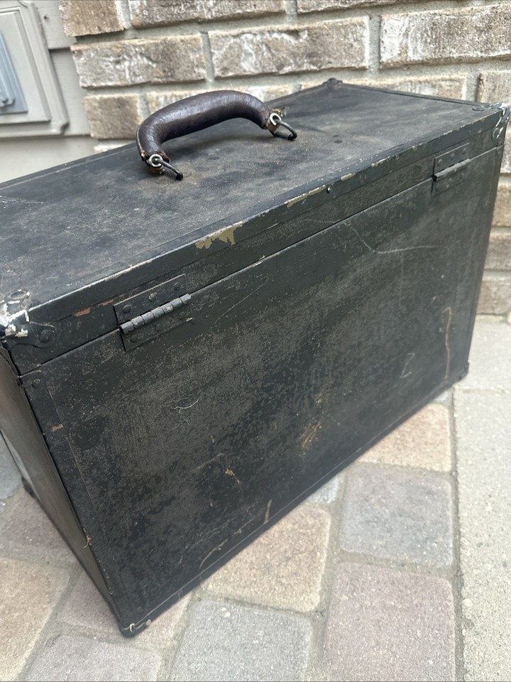 Vintage Dunlap Machinist Tool box Metal 8 Drawer Chest | eBay