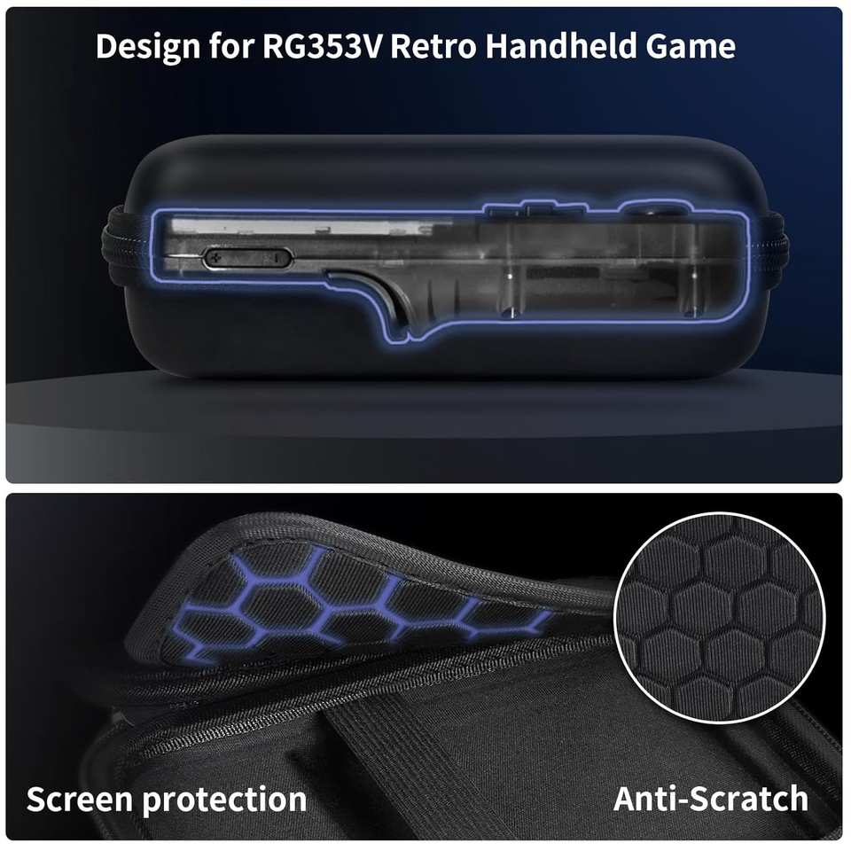 Travel Case Compatible with RG353V/ RG353VS/ R36S/ Game Boy Retro ...