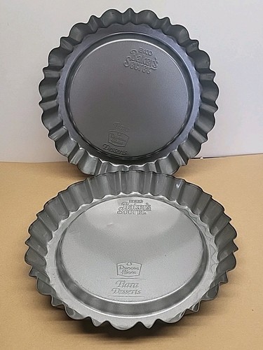 Lot 2 Pc VTG Ekco Baker's Secret Duncan Hines Tiara Dessert Pans 10 1/2 ...