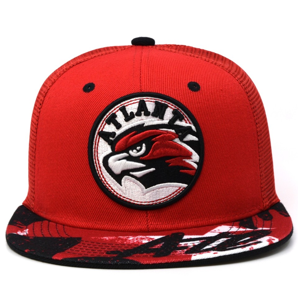 Atlanta New Leader Downtown ATL Bird Falcon Head Adjustable Snapback ...