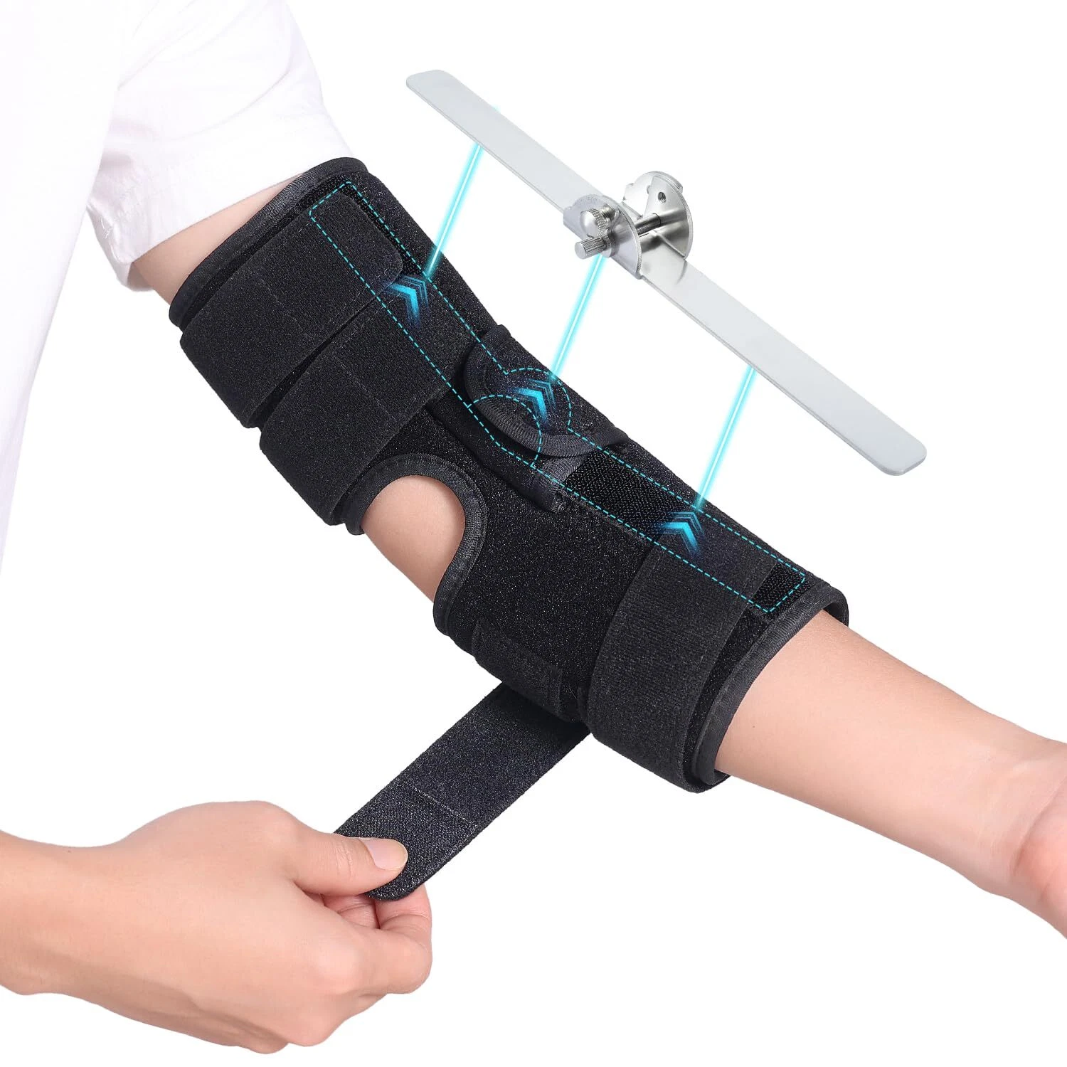 Cubital Tunnel Syndrome Elbow Brace, Ulnar Nerve Entrapment Splint ...