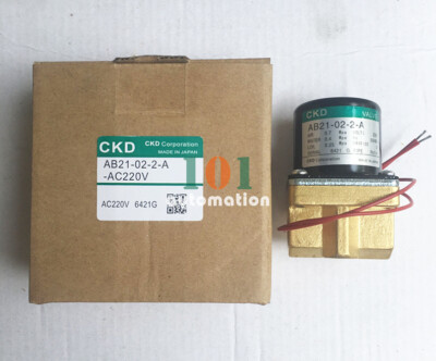 1Pcs New For CKD Electromagnetic AB21-02-2-A DC24V AC110V AC220V | eBay