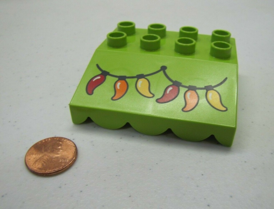 Vintage Lego Duplo Chili Pepper Christmas Lights Roof Awning Overhang ...