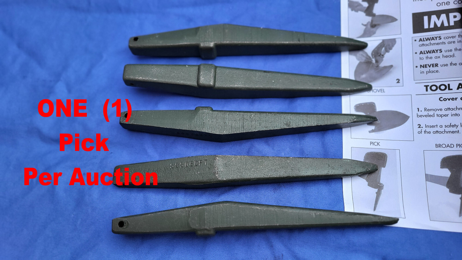 Pick Attachment For The "MAX" Military Multipurpose Tool NSN 5120 01 ...