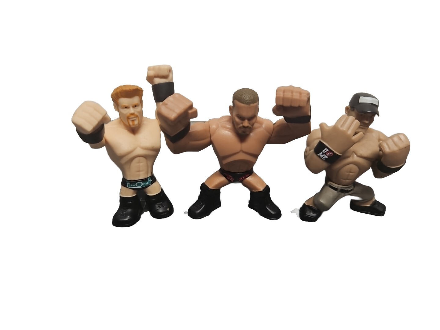 WWE WWF Rumblers 2“ Mattel Wrestling Mini Figure WWE WWF lot of 3 | eBay