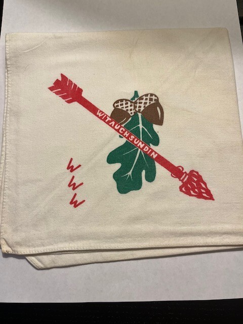 OA 431 Witauchsundin Lodge New Jersey 1950's WWW Neckerchief N2 | eBay