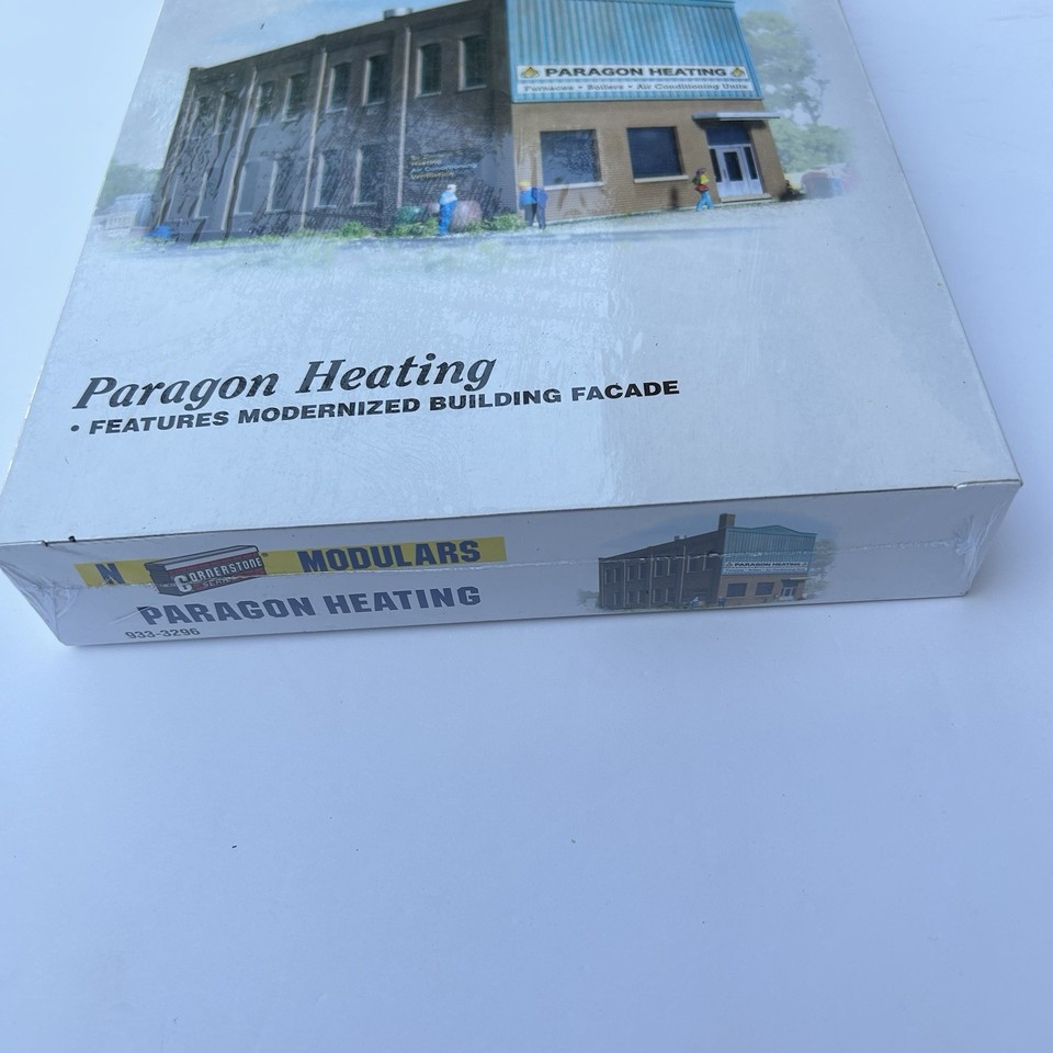 Walthers Cornerstone Modulars N Scale Paragon Heating Kit 933-3296 ...