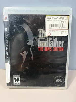 The Godfather The Don’s Edition PS3 PlayStation 3 Complete w/ Manual ...