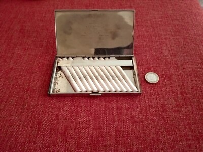 1939 British Army Cigarette Case | 99th Anti-Tank Battery, Royal ...