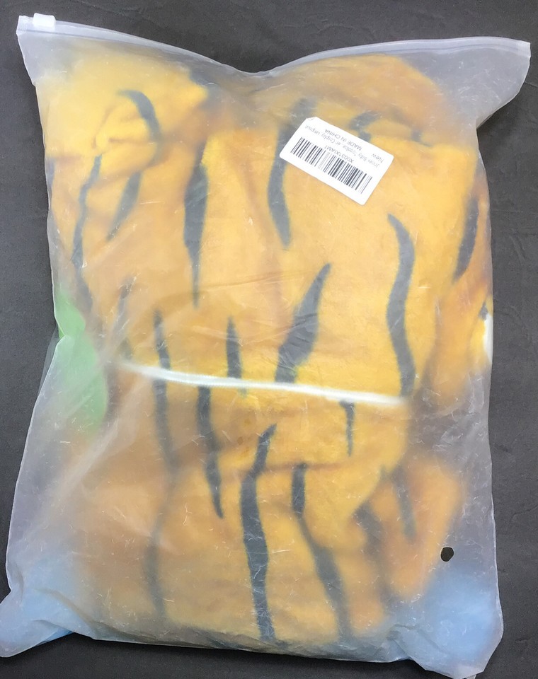 MICHLEY Unisex Baby Tiger Costume Hooded Romper Tiger size 6-12 M, Euro ...