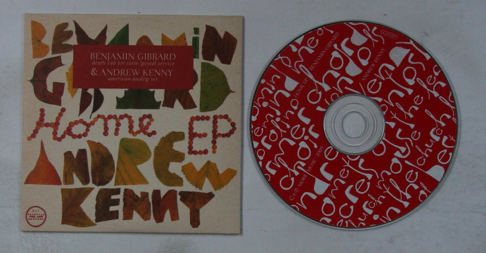Ben Gibbard & Andrew Kenny Home EP GER Adv Cardcover CD 2005 Folk ...