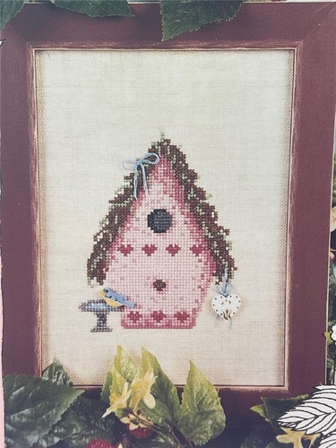 RASPBERRY PATCH Design Studio CC Stitch Leaflet BLUEBIRD'S BED ...