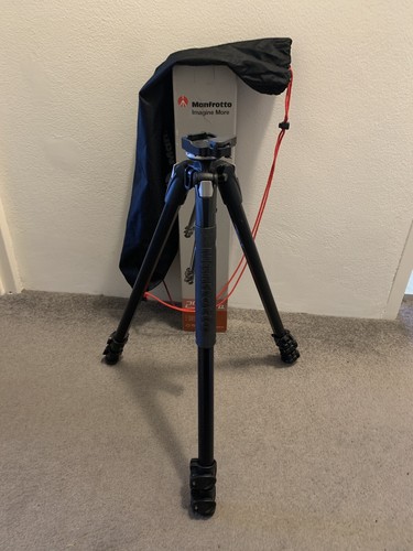 Manfrotto 290 XTRA Aluminium 3 Section Tripod Manfrotto Bag + Quick ...