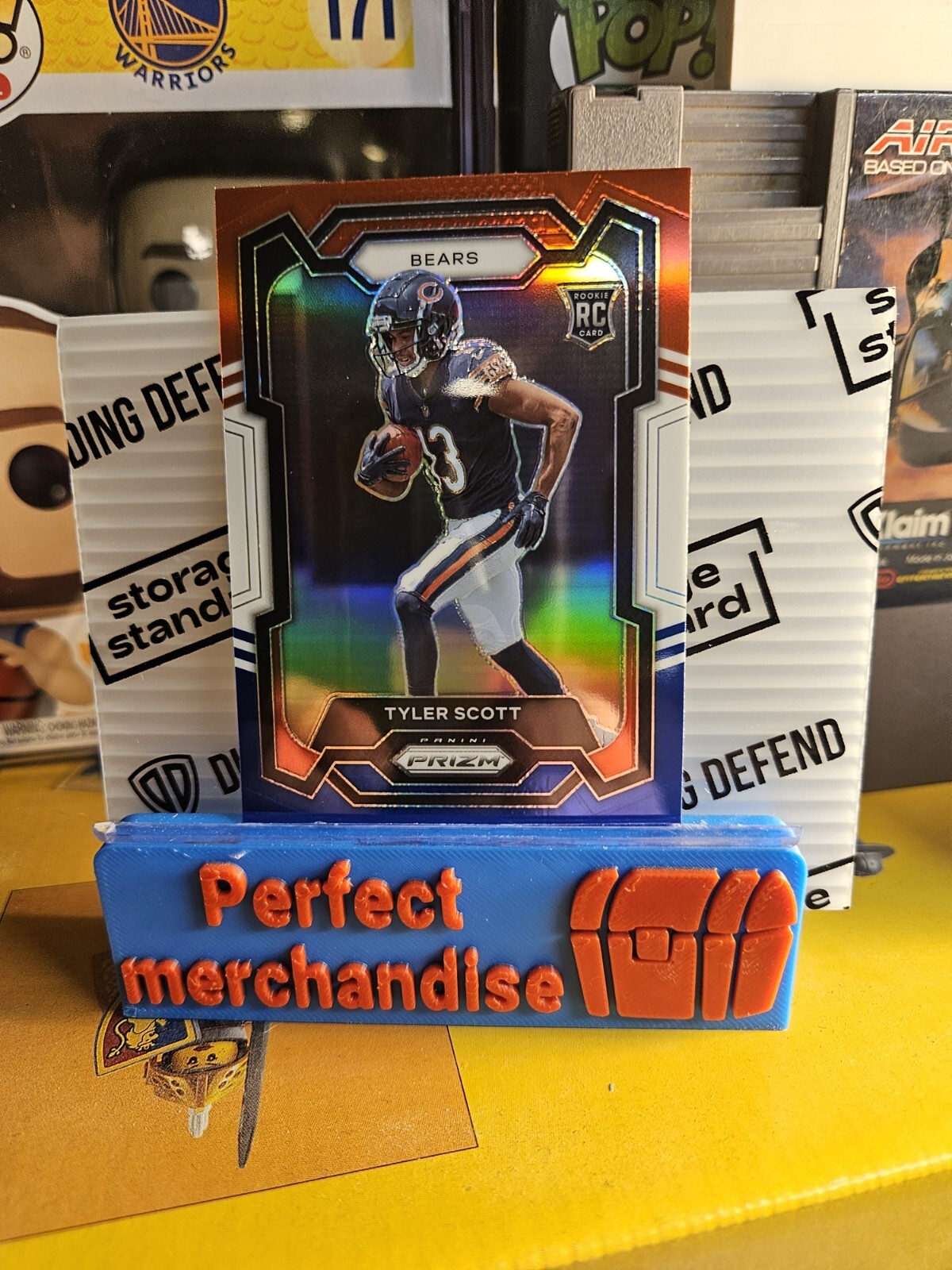 Tyler Scott ROOKIE CARD "Red White & Blue Prizm" 2023 Panini Prizm #315 ...