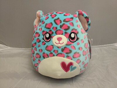 Squishmallow 8" Chelsea The Blue and Pink Cheetah Super Soft FREE SHIP ...