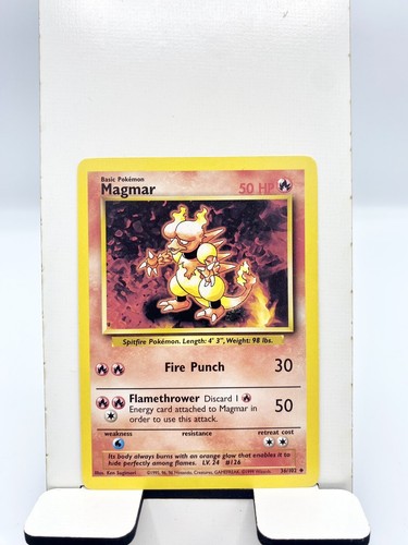 1999 Magmar 36/102 Base Set Pokemon | eBay