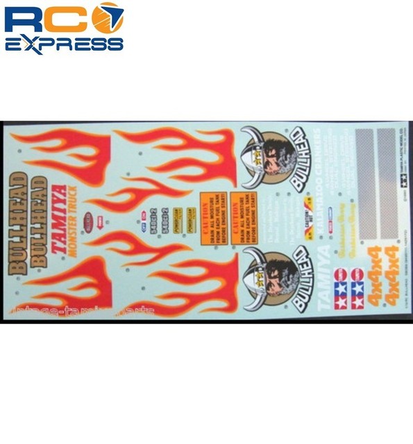 Tamiya 1425172 RC Sticker Clodbuster Bullhead - X10471 for sale online ...