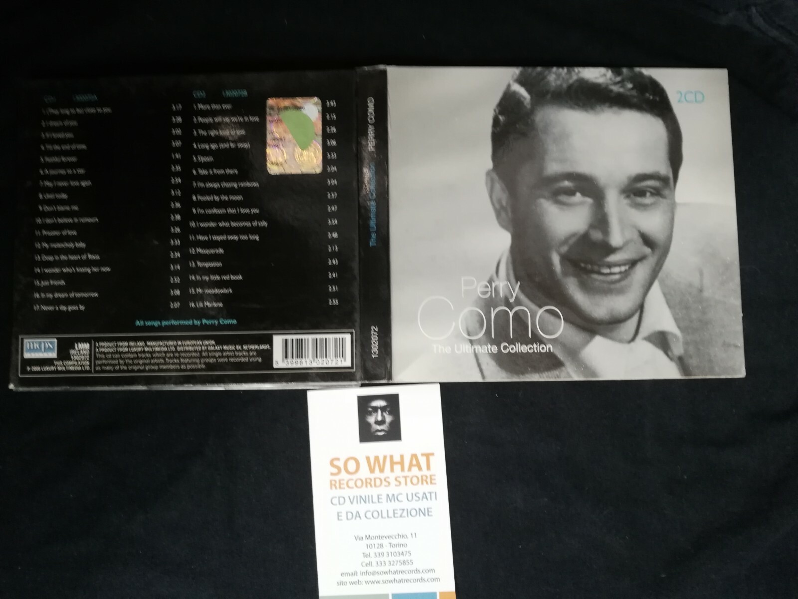 PERRY COMO - THE ULTIMATE COLLECTION - DOPPIO DIGIPACK CD | eBay
