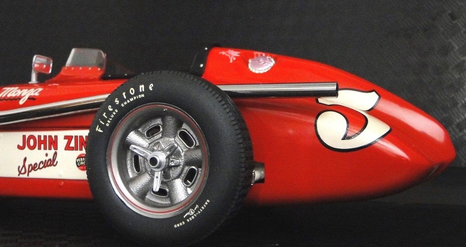 Race Car Custom Built Metal Body Model Formula 1 18Unique12Racer24 Indy ...