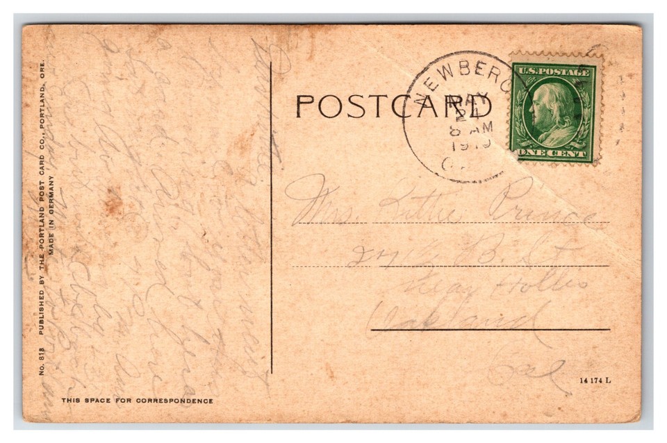 Castle Rock Columbia River Highway OR Sepia DB Postcard W10 | eBay