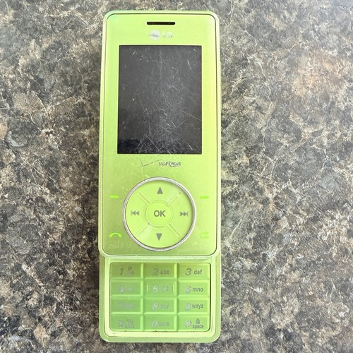 Vintage Rare LG Chocolate VX8500 Green Cell Phone Verizon Collector ...
