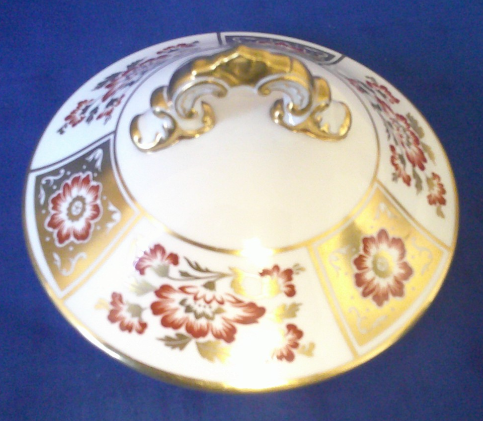 Royal Crown Derby Red Derby Panel Pattern Tureen & Cover 2nd Quality ...