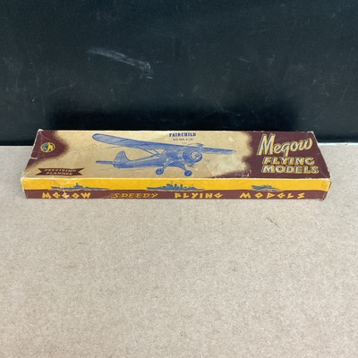 Vintage Megow Speedy Flying Models Fairchild Kit No. C-12 Wooden Model ...