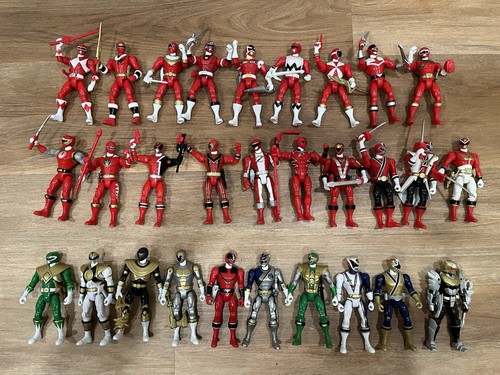 Power Rangers Super Megaforce Legendary Ranger Action Hero Figures ...