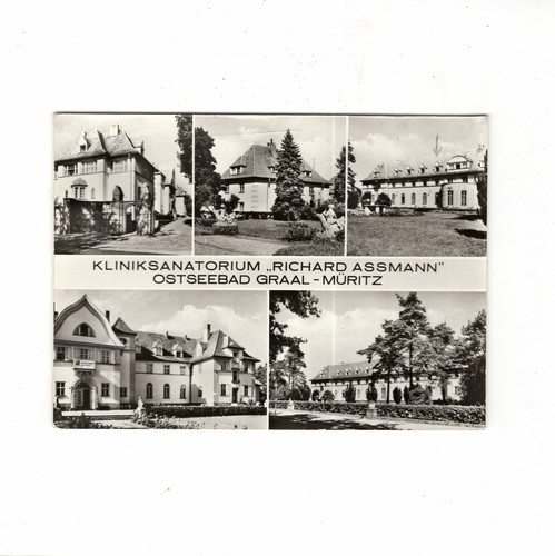 AK Ansichtskarte Kliniksanatorium "Richard Assmann" / Graal-Müritz ...