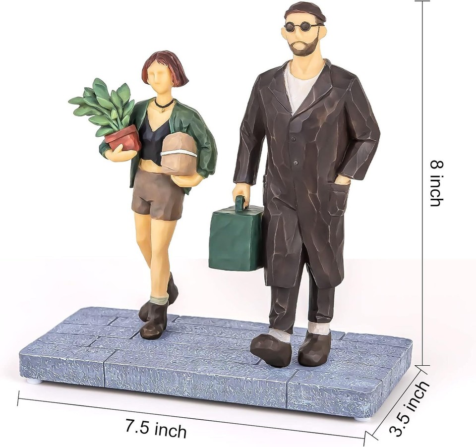 AIDLNS Leon The Professional Figurine and Mathilda Figure, Movie ...