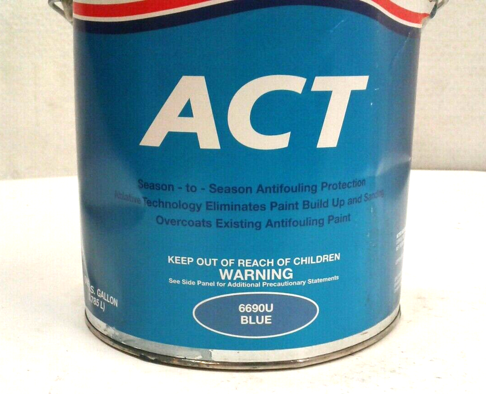 Interlux ACT 669OU Blue Antifouling Ablative Technology Bottom Paint 1 ...