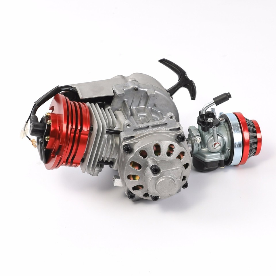 Big Bore Racing 49cc 50cc 2 Stroke Engine Motor Kit for Scooter Pocket ...