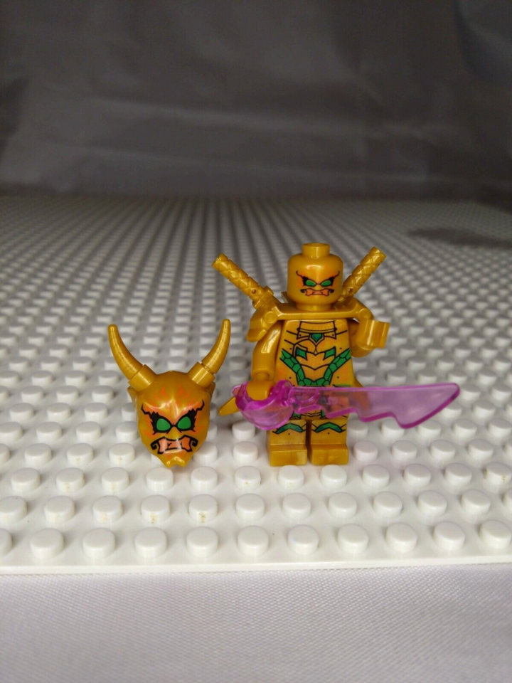 New LEGO Ninjago Oni Mini-Figures x8 - Oni Mask Villains with Weapons ...