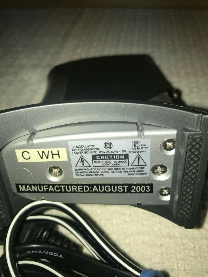 GE General Electric 008000099 RF Modulator | eBay