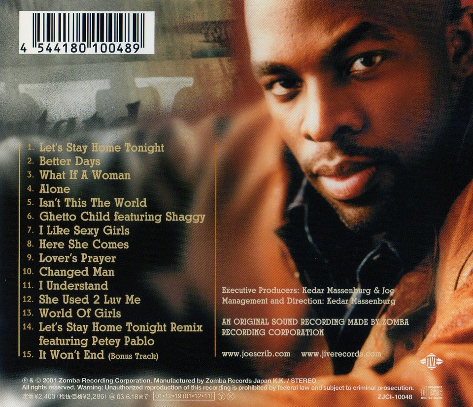 Joe - Better Days CD Japan obi +1 B/T Jive - ZJCI-10048 | eBay