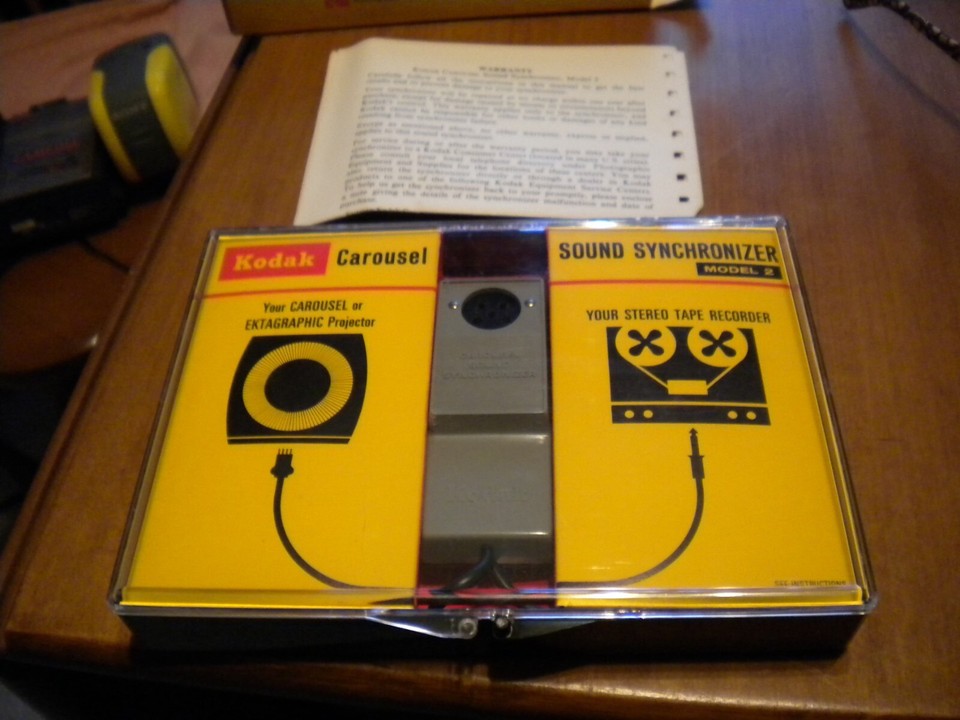 KODAK Carousel Sound Synchronizer Model 3 New in Box | eBay
