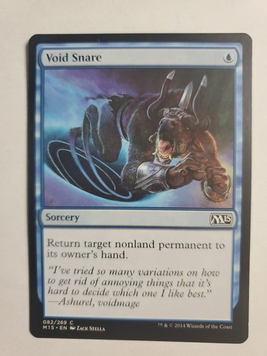 MTG Magic The Gathering Card Void Snare Sorcery Blue M15 | eBay