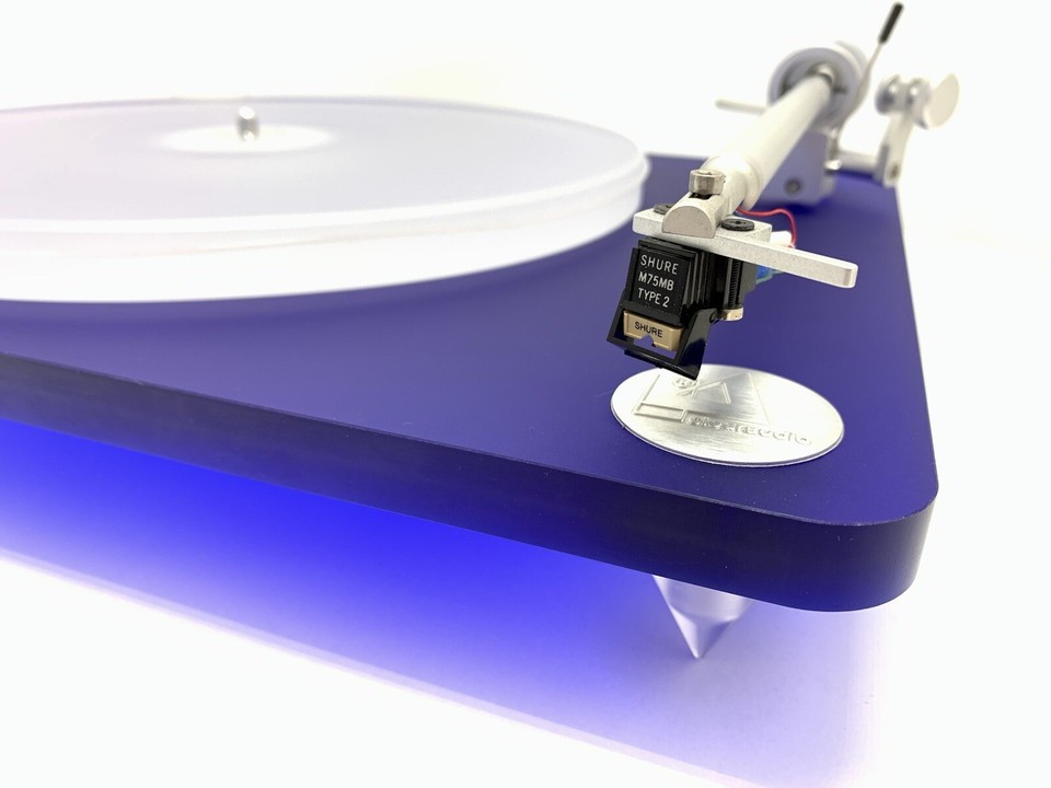 Clearaudio Concept Emotion Blue Turntable With Shure M75mb Type2 Work ...