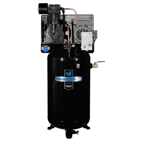 Industrial Air 7.5-HP 80-Gallon Two-Stage Air Compressor (230V 1-Phase ...