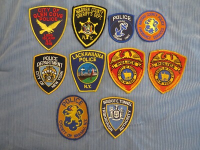 10 Different New York Police Patches | eBay