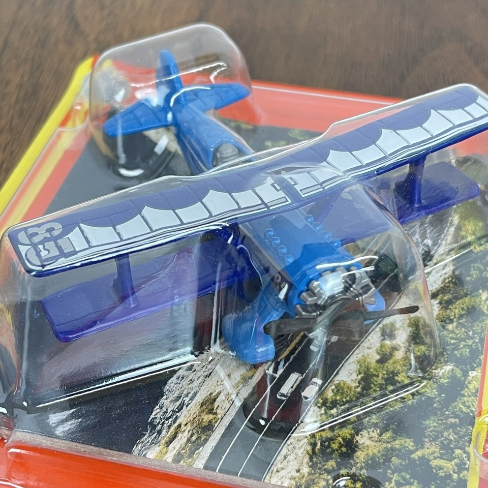 2022 Matchbox Sky Busters 13/33 Biplane-A Blue & White | eBay