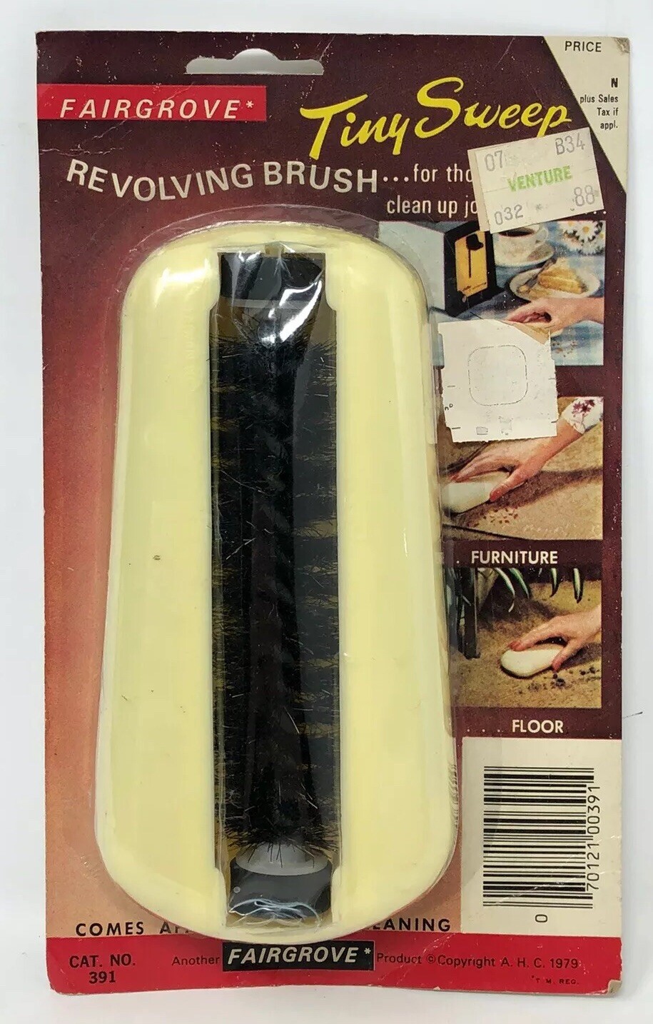 VTG TINY SWEEP Handheld Mini Sweeper Brush Table Furniture Floor Car ...