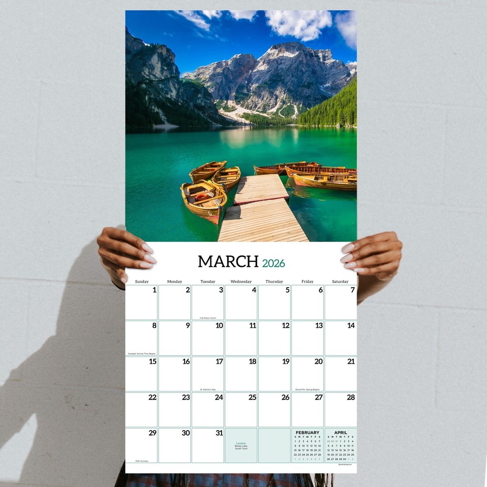 2026 Italy Wall Calendar | eBay