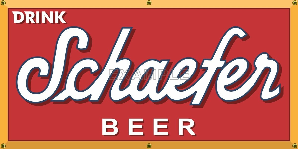 Schaefer Beer Logo Vintage Schaefer Brewing Albany NY Beer Bottle