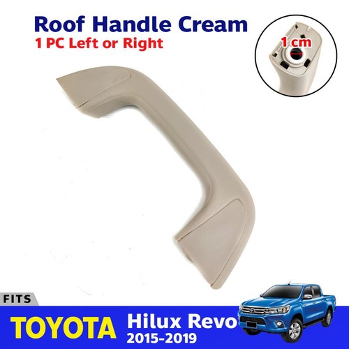 Interior Roof Handle Grab Cream 1PC Fits Toyota Hilux Revo 2015-19 D11 ...