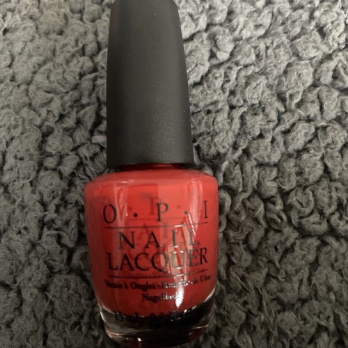 OPI Nail Color Polish OFF WITH HER RED Alice in Wonderland HTF BN NL ...