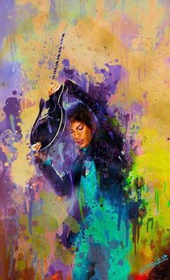 Prince Rogers Nelson Art poster Laminated waterproof photo home decor ...