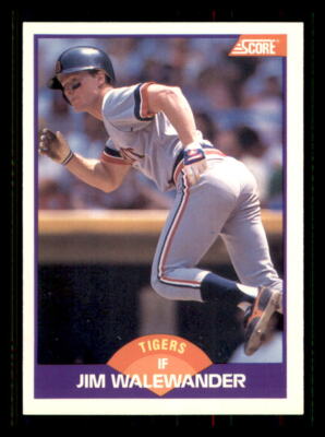 1989 Baseball 1989 Score Jim Walewander Detroit Tigers #311 1 | eBay